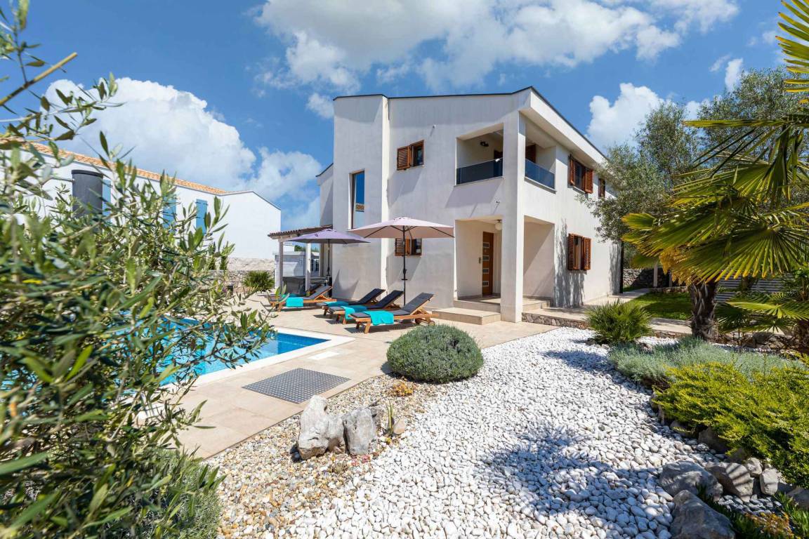 160 M² Vivenda ∙ 3 Quartos ∙ 6 Hóspedes - Krk, Hırvatistan