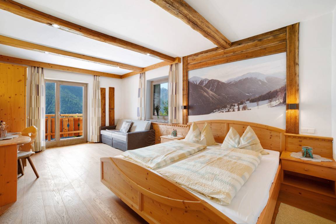 40 M² Ferienwohnung ∙ 1 Schlafzimmer ∙ 3 Gäste - Ulten