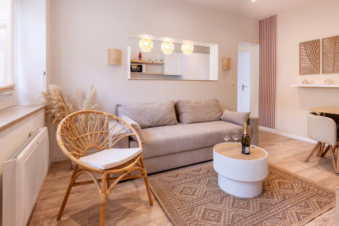 40 M² Ferienwohnung ∙ 1 Schlafzimmer ∙ 4 Gäste - Dunkerque