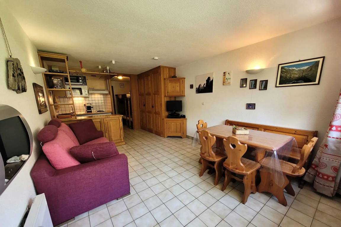 28 M² Studio ∙ 1 Slaapkamer ∙ 4 Gasten - Bessans