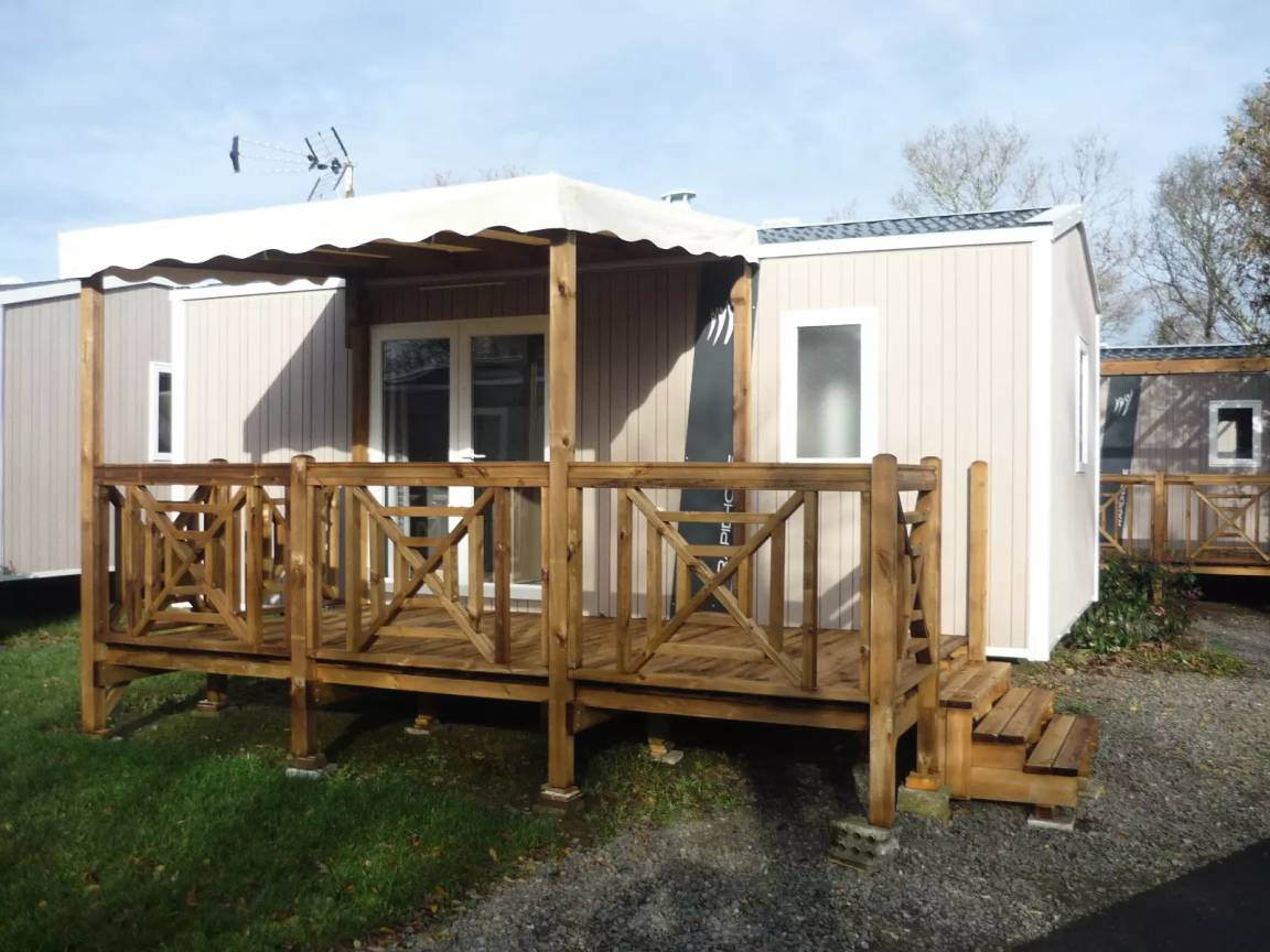 22 M² Mobil-home ∙ 2 Chambres ∙ 4 Personnes - Pleumeur-Bodou