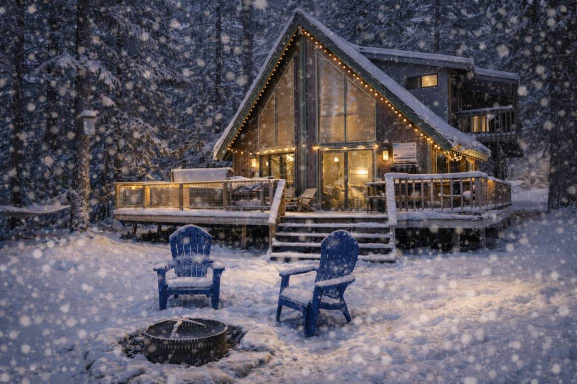 112 M² Lodge ∙ 2 Schlafzimmer ∙ 4 Gäste - Washington