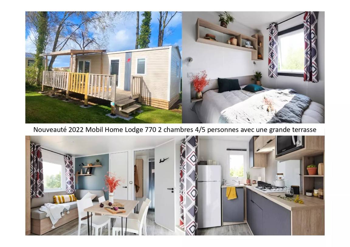 30 M² Mobil-home ∙ 2 Chambres ∙ 5 Personnes - Bayeux