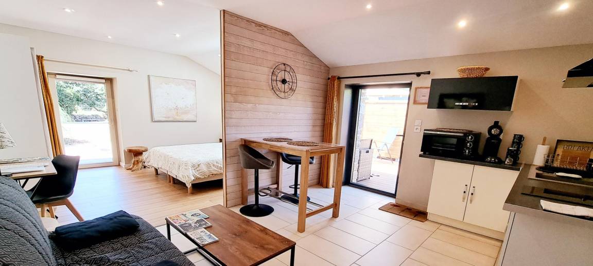 38 M² Gîte ∙ 1 Chambre ∙ 2 Personnes - Theix