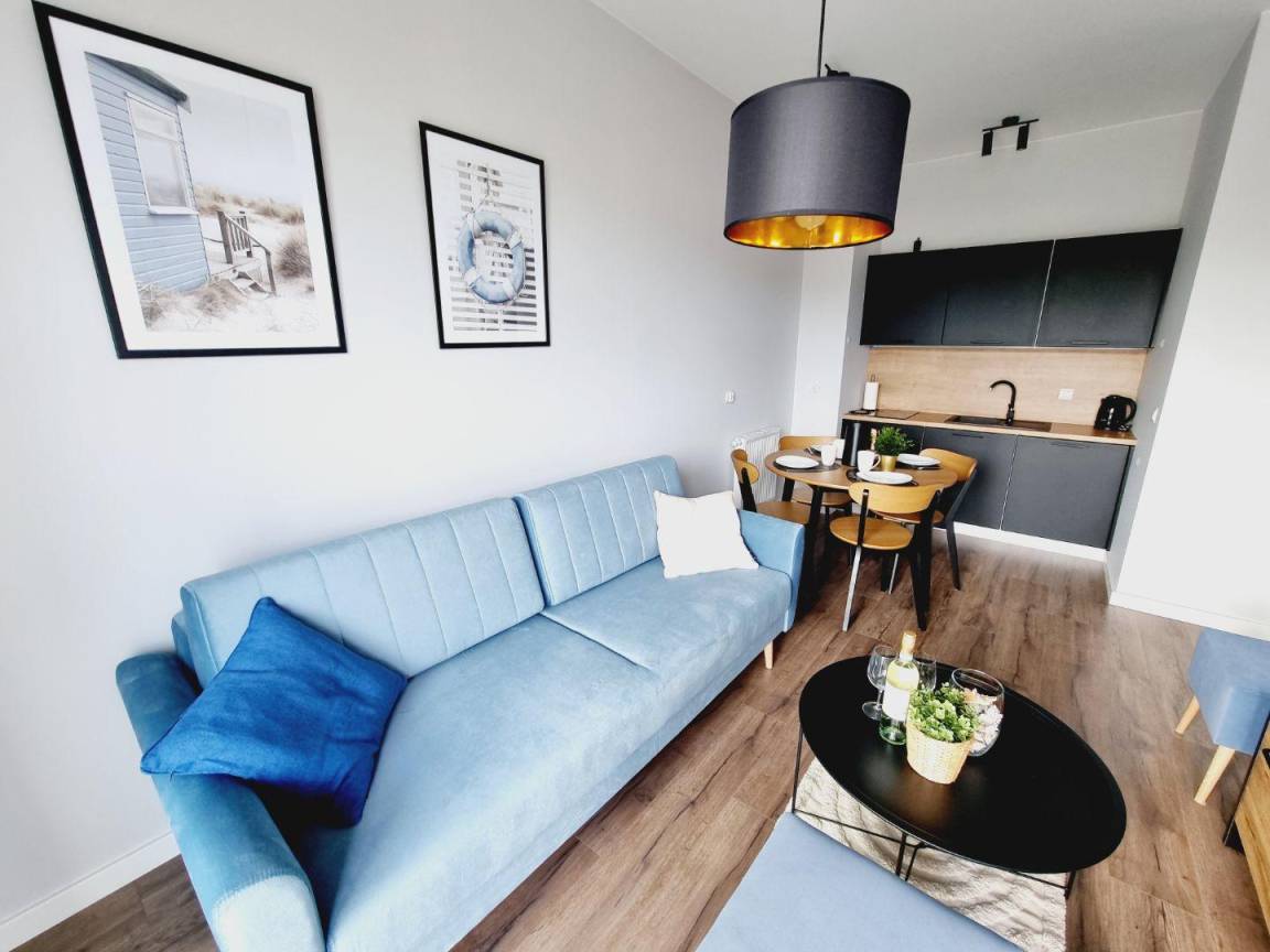 30 M² Apartament ∙ 1 Sypialnia ∙ 4 Gości - Ustronie Morskie