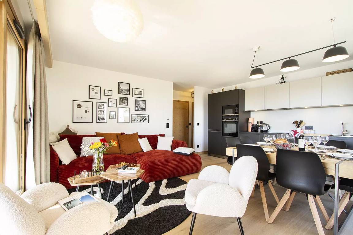 76 M² Apartamento ∙ 3 Habitaciones ∙ 6 Huéspedes - Oz-en-Oisans