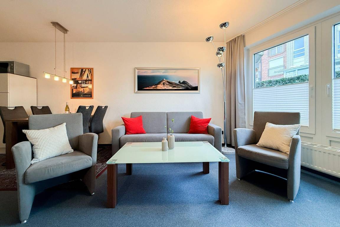 54 M² Huoneisto ∙ 1 Makuuhuone ∙ 3 Vierasta - Duhnen