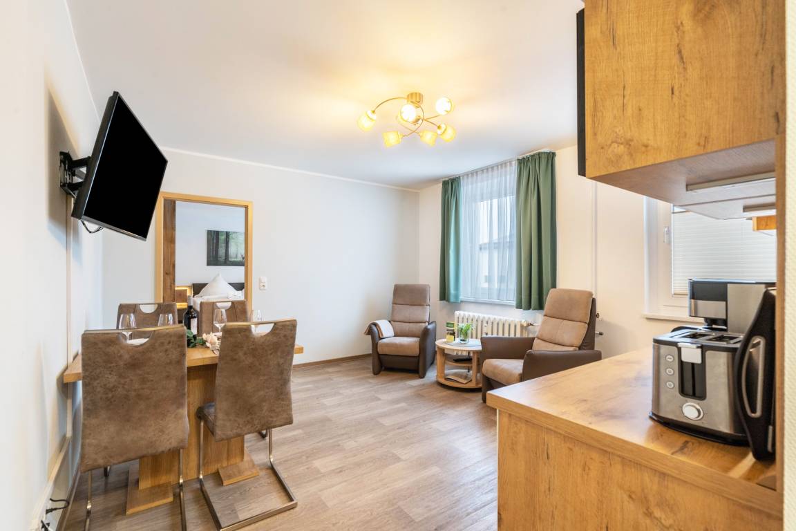 46 M² Ferienwohnung ∙ 1 Schlafzimmer ∙ 4 Gäste - Reinsberg