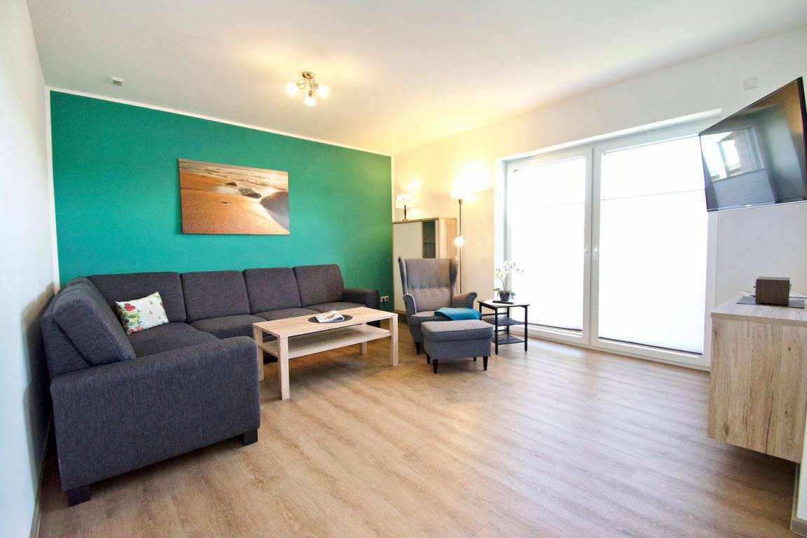 71 M² Ferienwohnung ∙ 1 Schlafzimmer ∙ 4 Gäste - Norderney