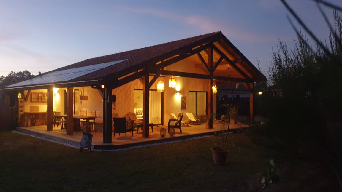 90 M² Maison De Vacances ∙ 3 Chambres ∙ 6 Personnes - Castets