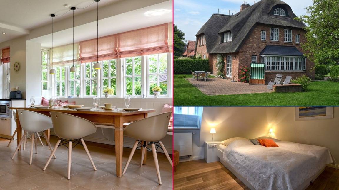 135 M² Ferienhaus ∙ 3 Schlafzimmer ∙ 6 Gäste - Norddorf