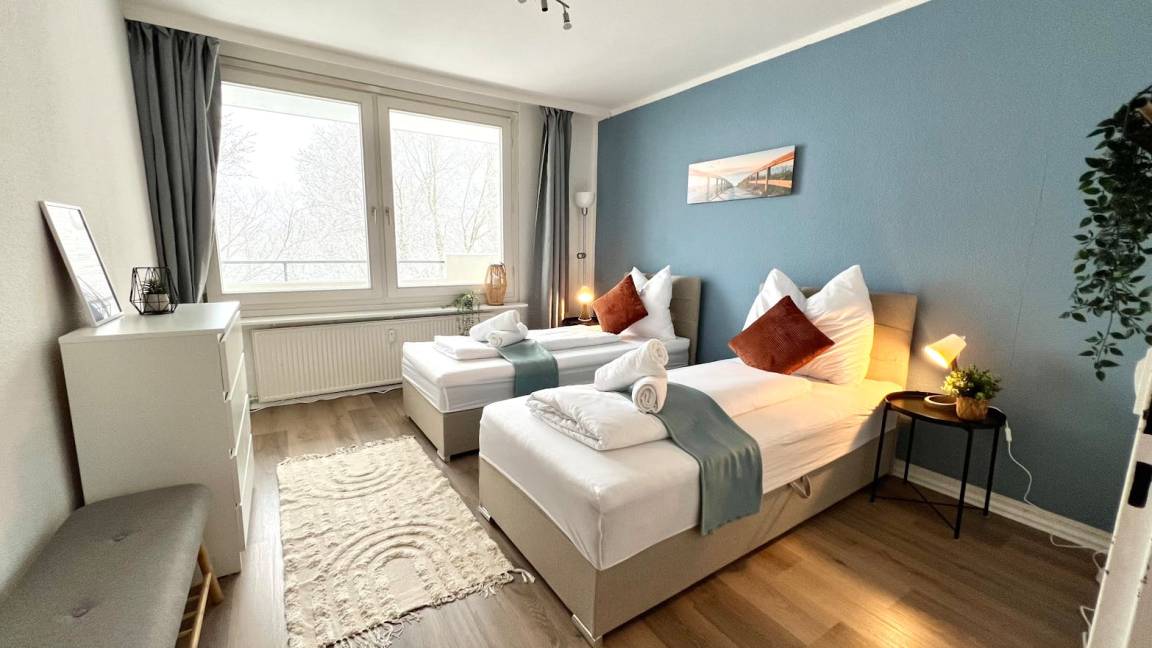 62 M² Ferienwohnung ∙ 2 Schlafzimmer ∙ 3 Gäste - Elmshorn