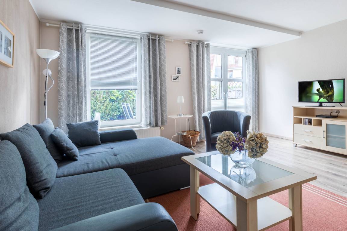 55 M² Ferienwohnung ∙ 1 Schlafzimmer ∙ 2 Gäste - Kalkhorst