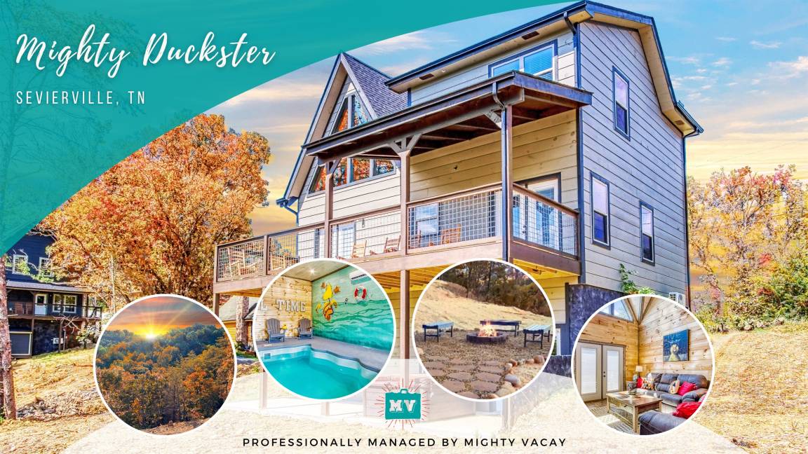 204 M² Cabin ∙ 4 Bedrooms ∙ 12 Guests - Sevierville, TN