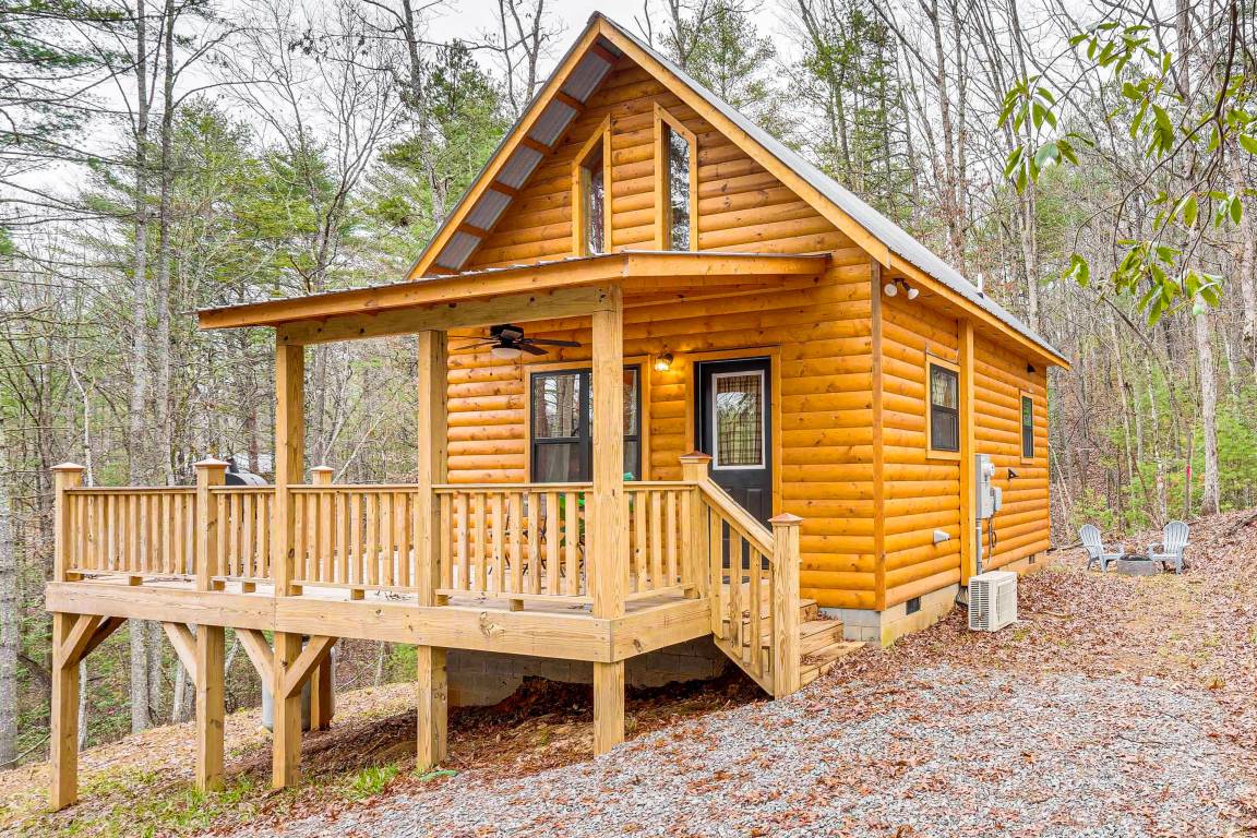 36 M² House ∙ 1 Bedroom ∙ 2 Guests - Nottely Lake, GA