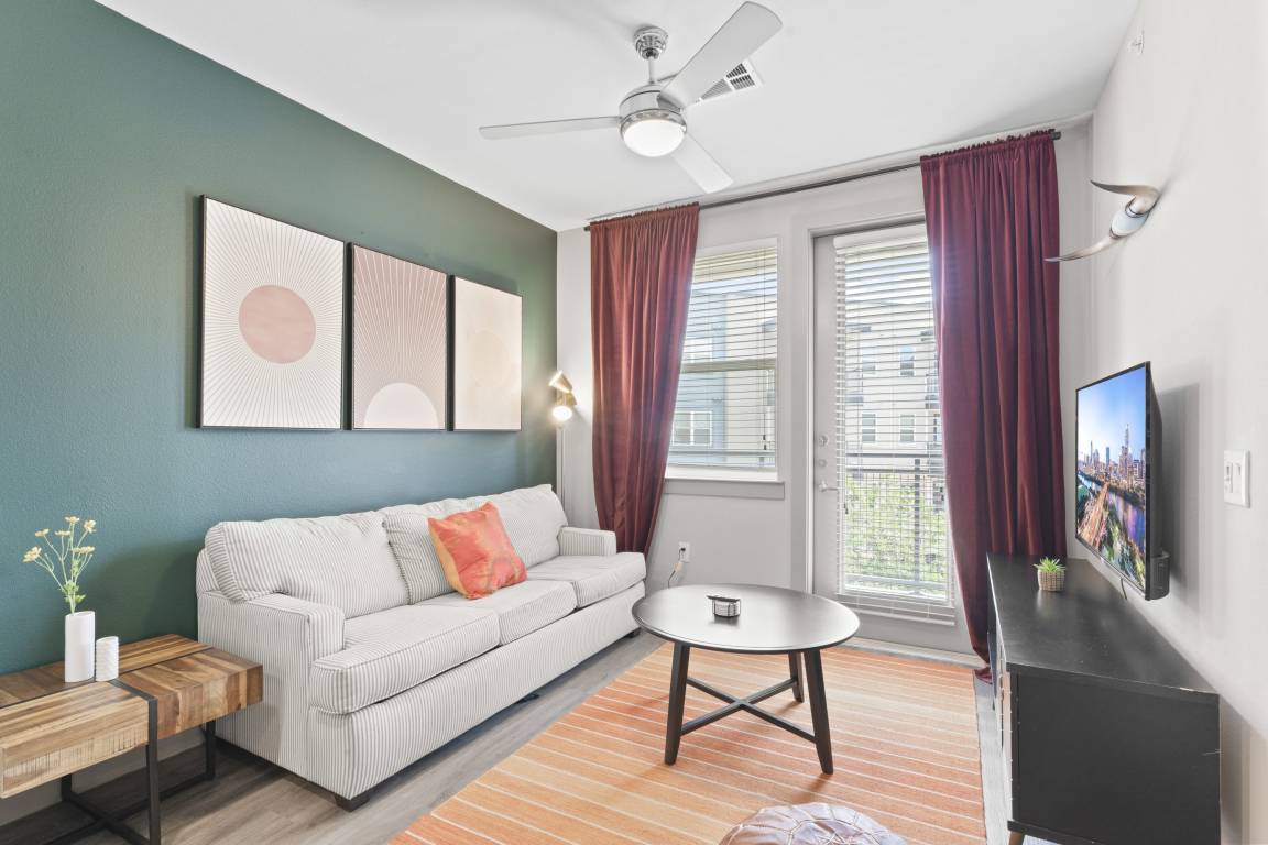 54 M² Apartamento ∙ 1 Habitación ∙ 4 Huéspedes - Austin, TX
