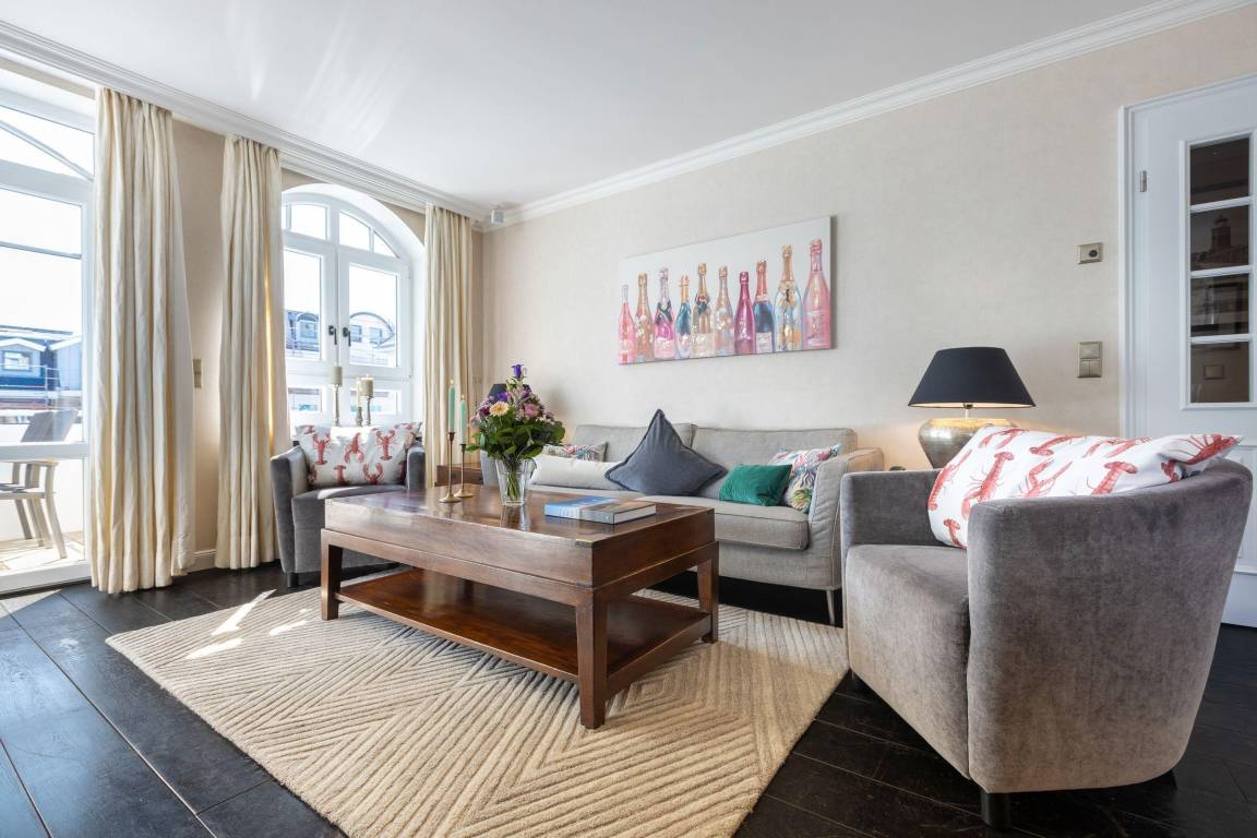 76 M² Ferienwohnung ∙ 2 Schlafzimmer ∙ 4 Gäste - Sylt