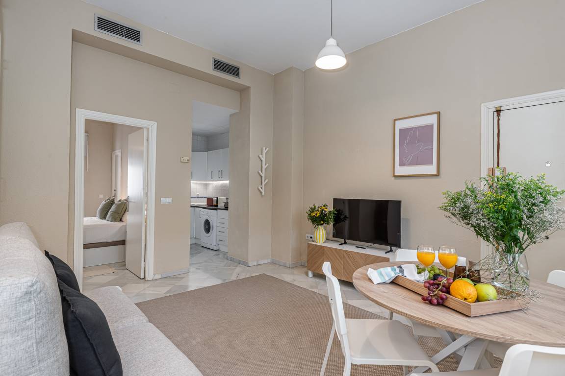 60 M² Apartamento ∙ 1 Habitación ∙ 4 Huéspedes - Sevilla