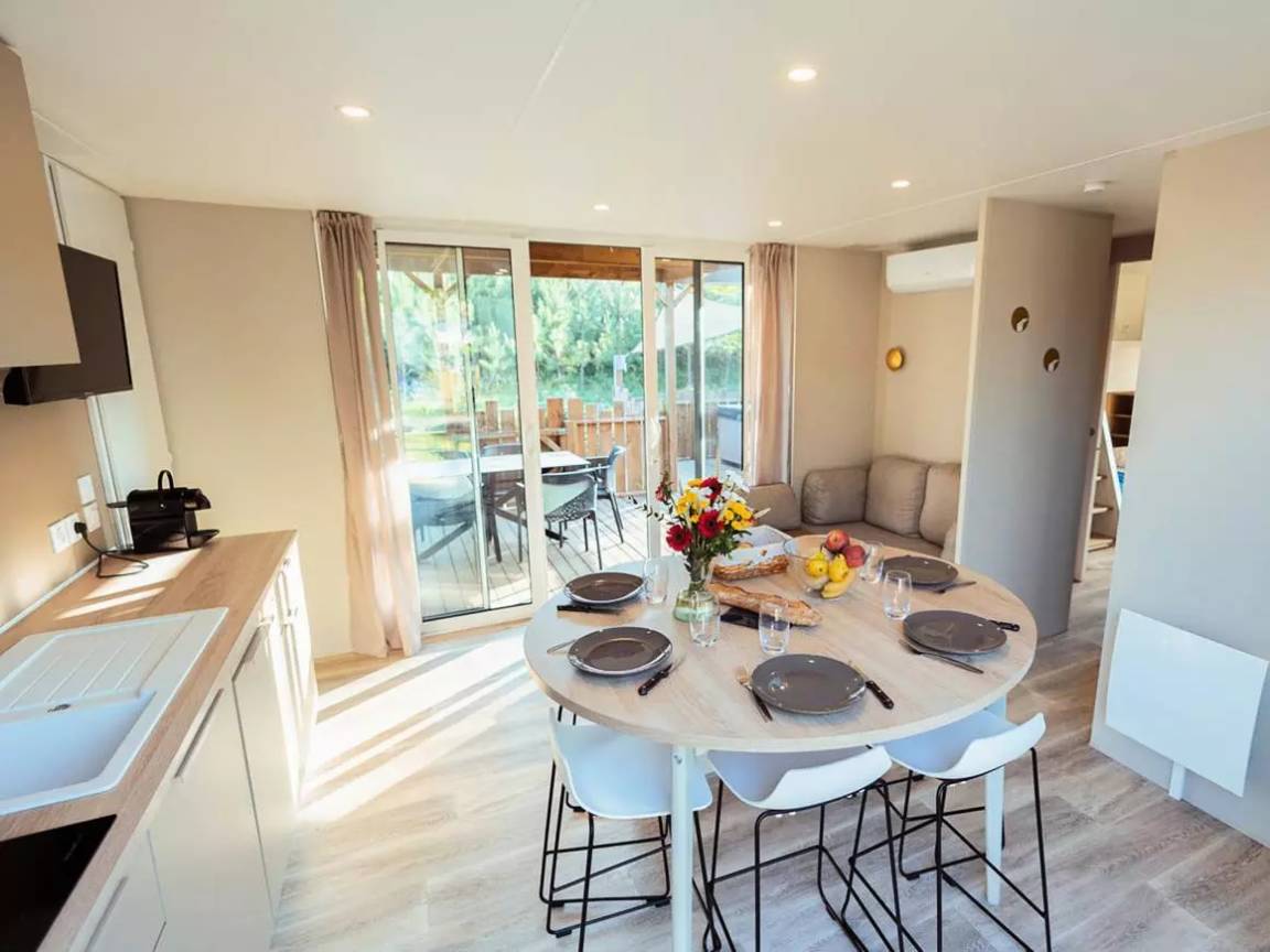 40 M² Casa Móvel ∙ 2 Quartos ∙ 4 Hóspedes - Lacanau