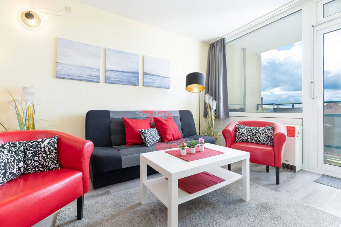 40 M² Ferienwohnung ∙ 1 Schlafzimmer ∙ 2 Gäste - Laboe
