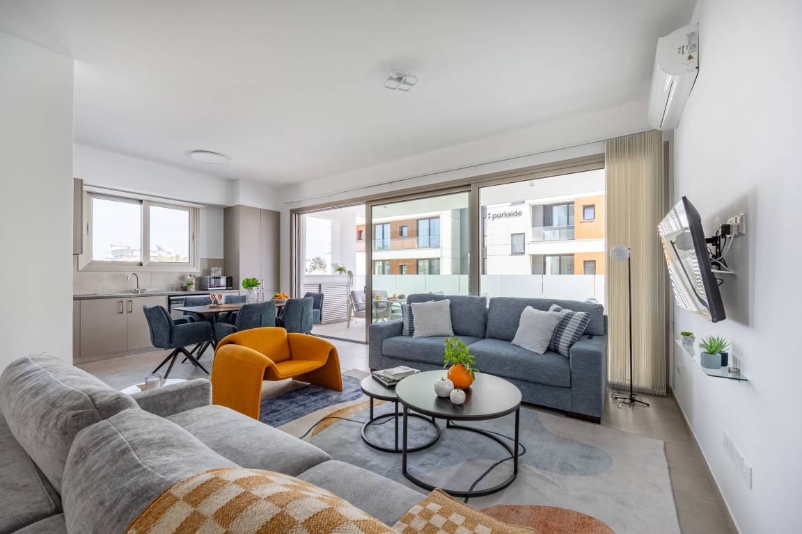 85 M² Apartment ∙ 3 Bedrooms ∙ 6 Guests - Limassol