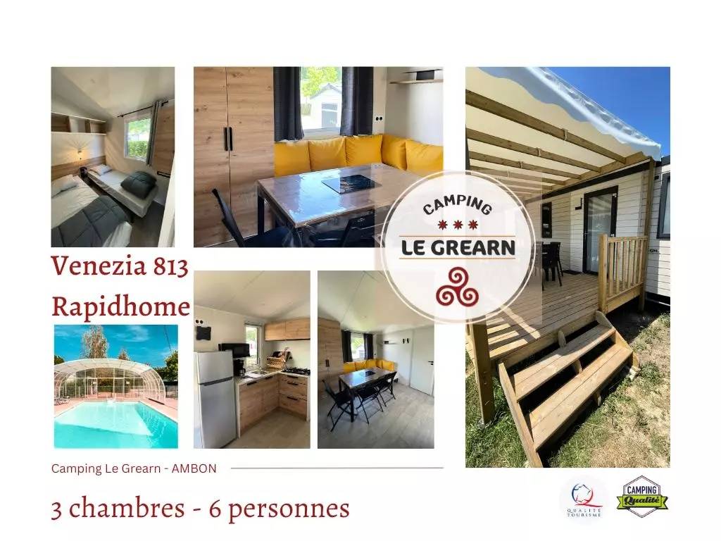 Mobil-home ∙ 3 Chambres ∙ 6 Personnes - Muzillac