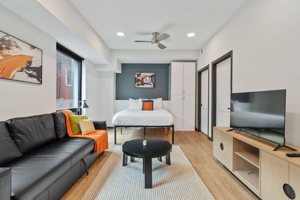Studio Flat ∙ 4 Guests - Indianapolis, IN