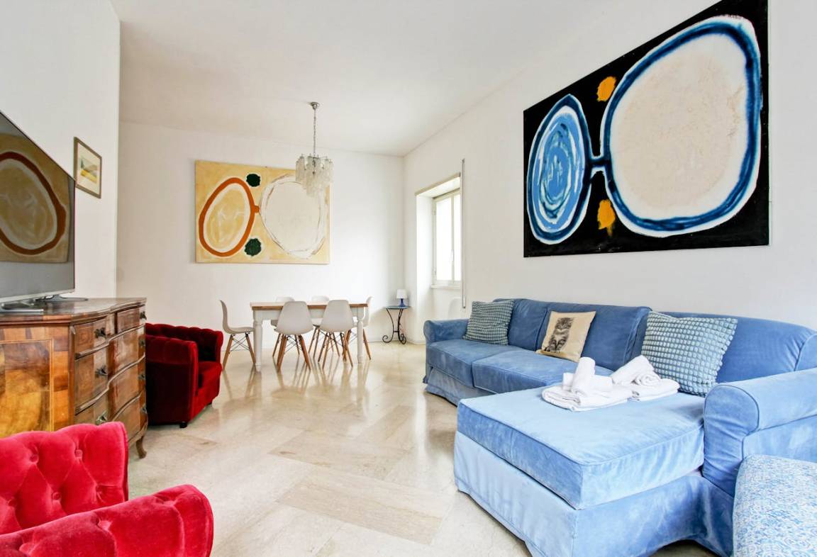 170 M² House ∙ 3 Bedrooms ∙ 8 Guests - Rome