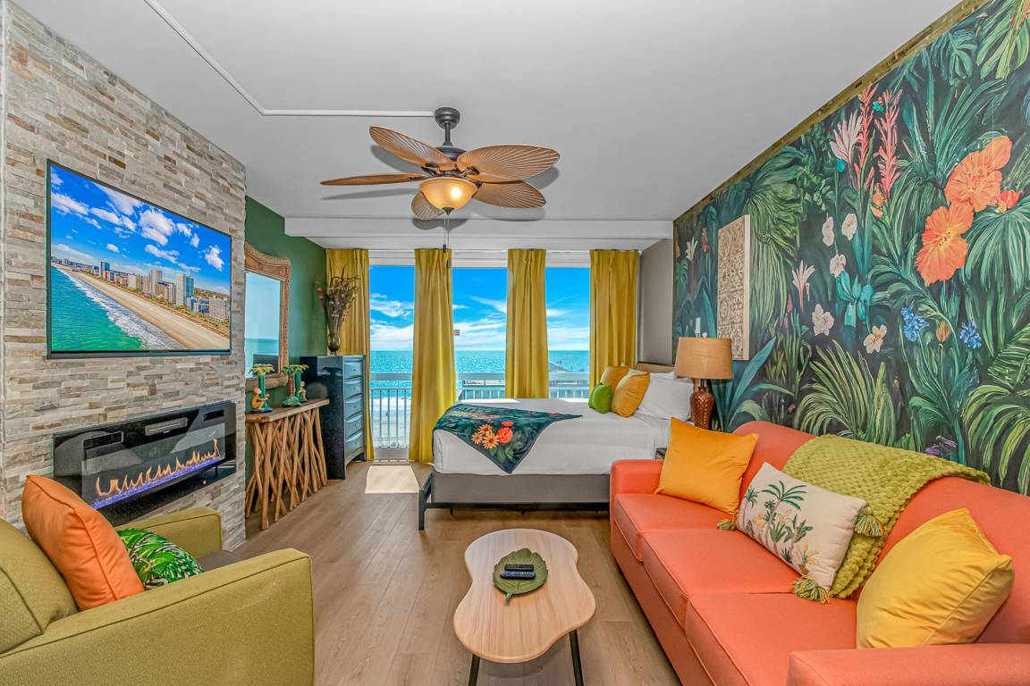 42 M² Hotel ∙ 1 Habitación ∙ 4 Huéspedes - Garden City, SC