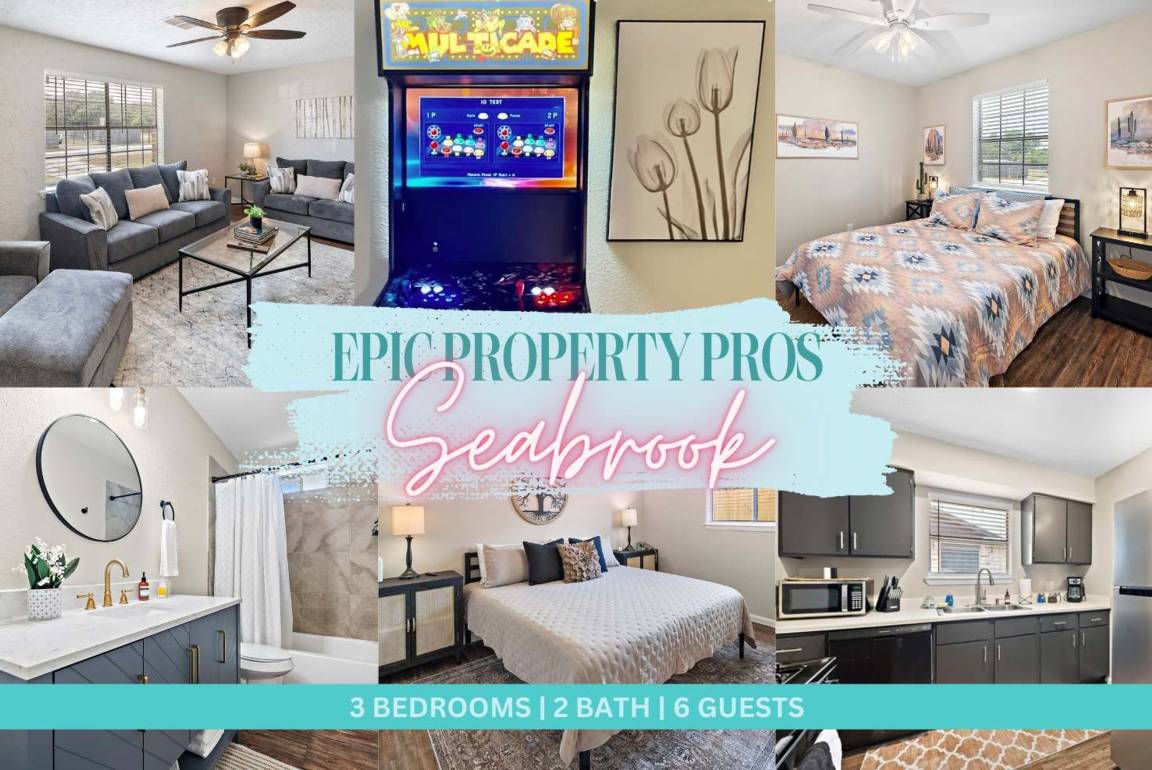 Casa ∙ 3 Habitaciones ∙ 6 Huéspedes - Pasadena, TX