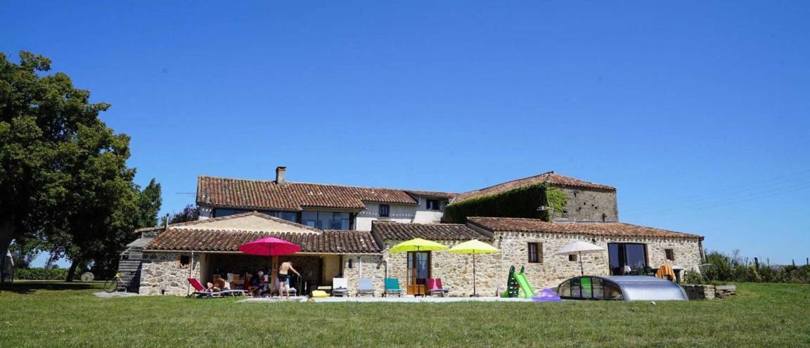 240 M² Gîte ∙ 5 Chambres ∙ 12 Personnes - Cordes-sur-Ciel