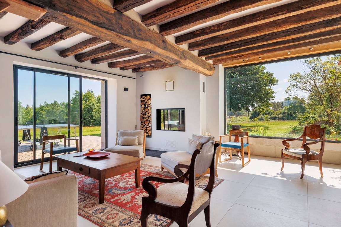 200 M² Cottage ∙ 3 Bedrooms ∙ 8 Guests - Saint-Aignan