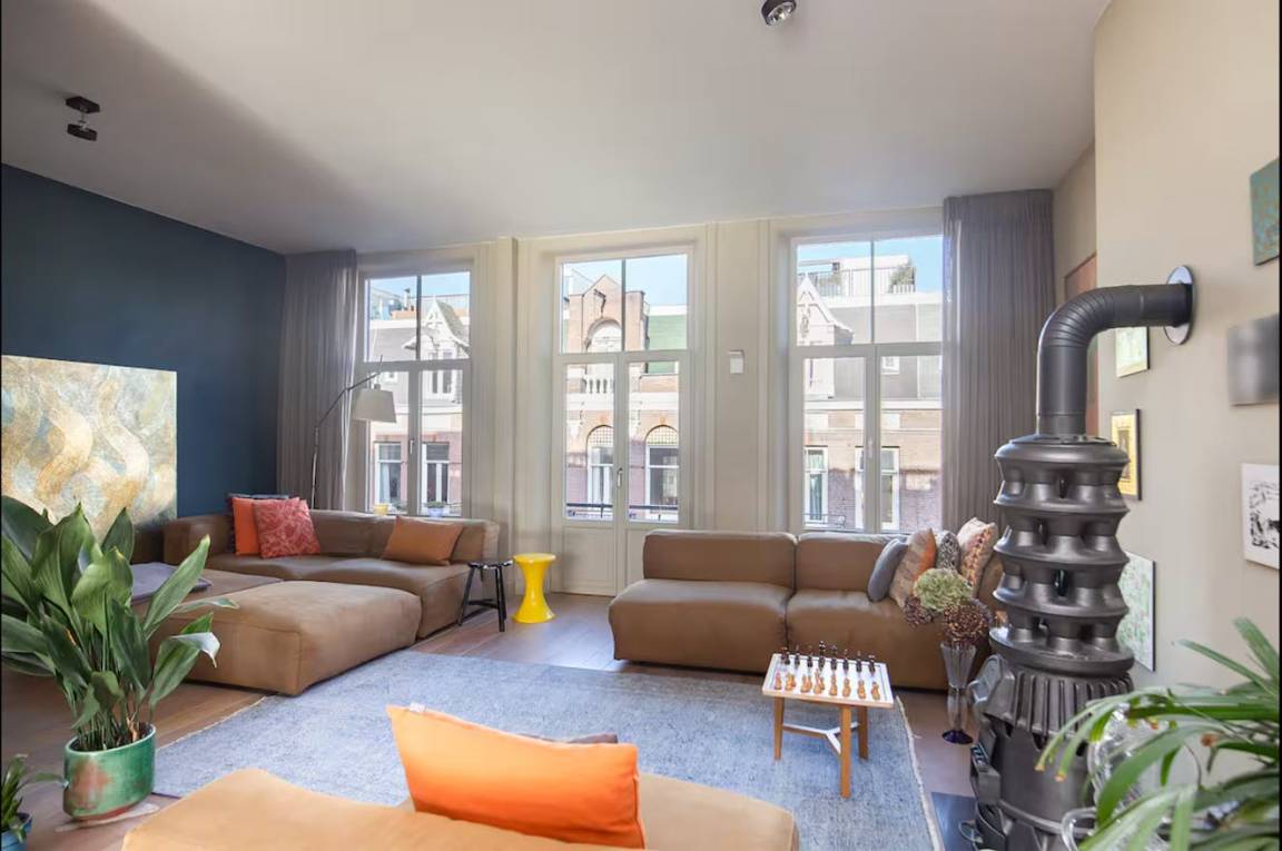 160 M² Ferienwohnung ∙ 2 Schlafzimmer ∙ 5 Gäste - Amsterdam