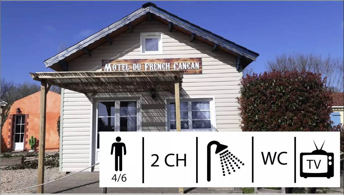 40 M² Chalet ∙ 2 Chambres ∙ 6 Personnes - Challans
