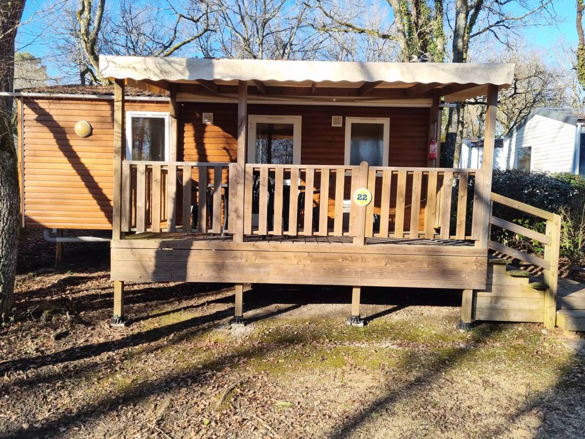 28 M² Mobilheim ∙ 2 Schlafzimmer ∙ 4 Gäste - Département Dordogne