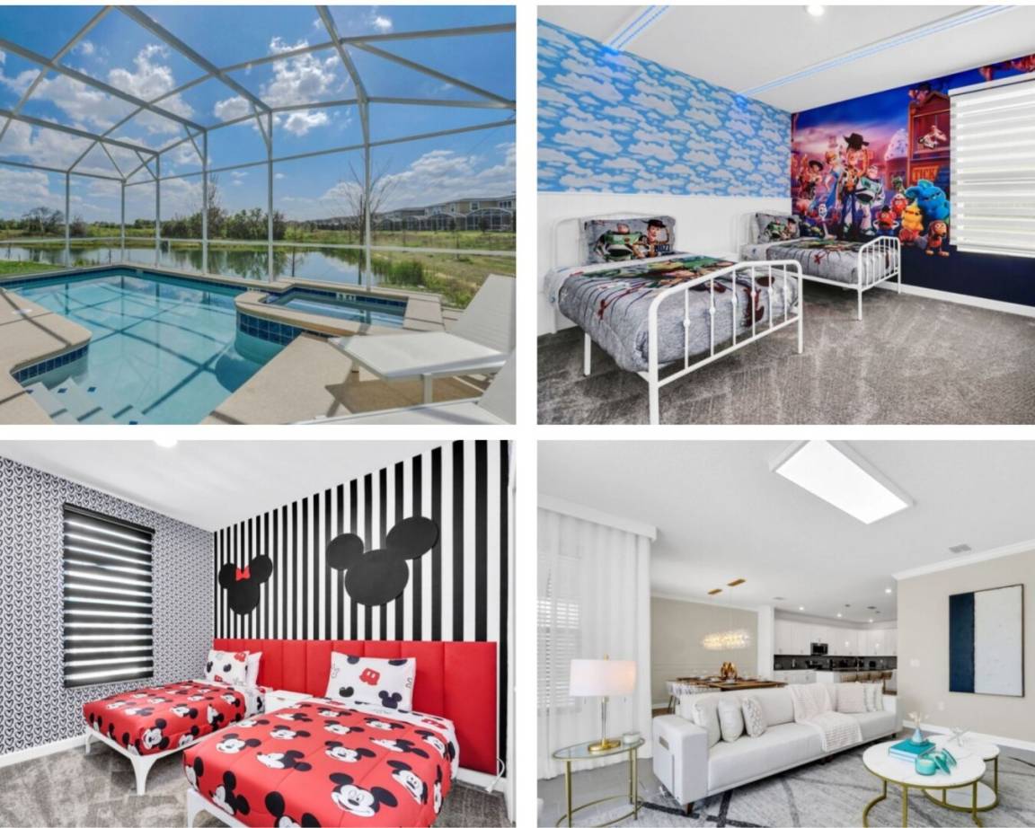 648 M² House ∙ 6 Bedrooms ∙ 12 Guests - St. Cloud, FL