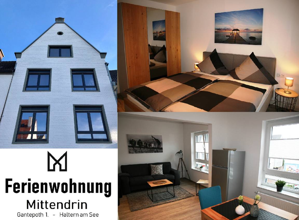 50 M² Ferienwohnung ∙ 1 Schlafzimmer ∙ 2 Gäste - Haltern am See