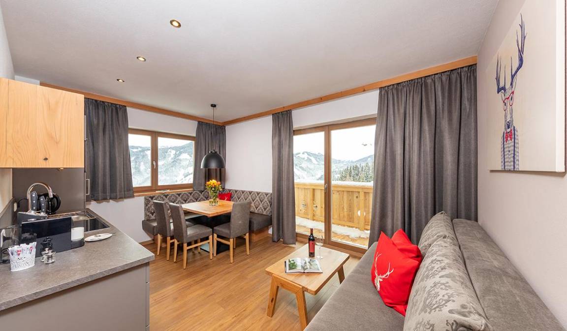 61 M² Ferienwohnung ∙ 2 Schlafzimmer ∙ 6 Gäste - Mühlbach am Hochkönig