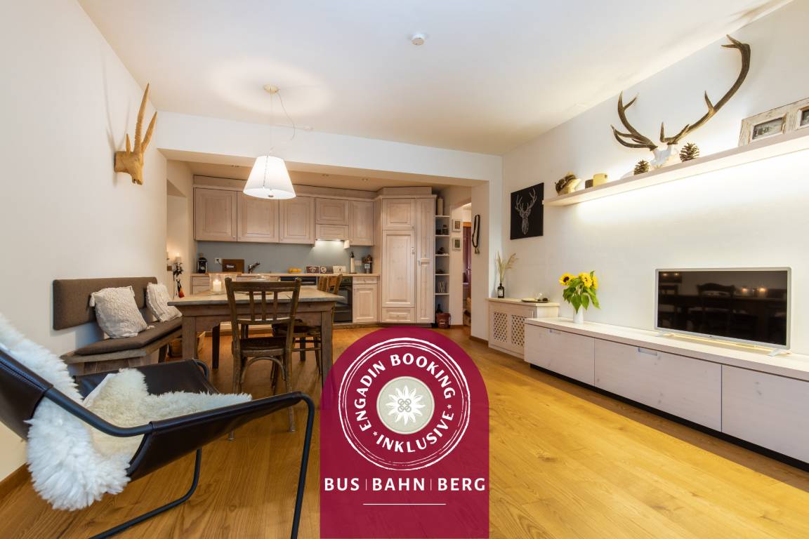 94 M² Appartement ∙ 3 Chambres ∙ 6 Personnes - Scuol
