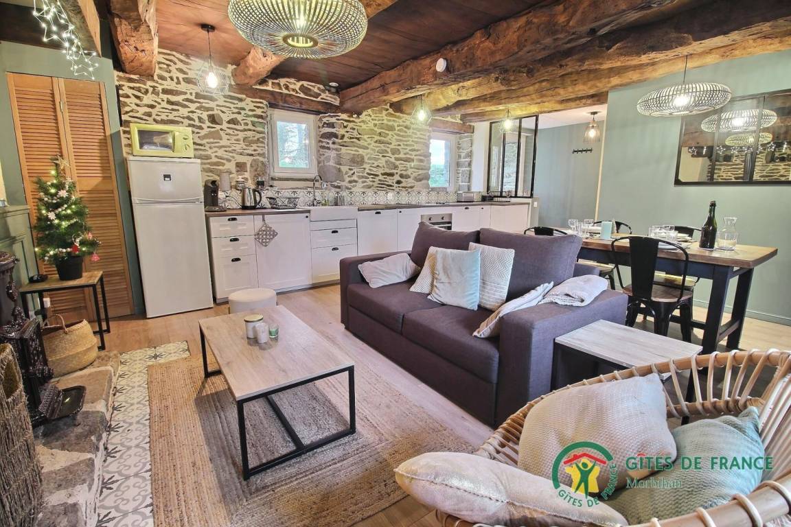 60 M² Gîte ∙ 2 Chambres ∙ 4 Personnes - Pontivy