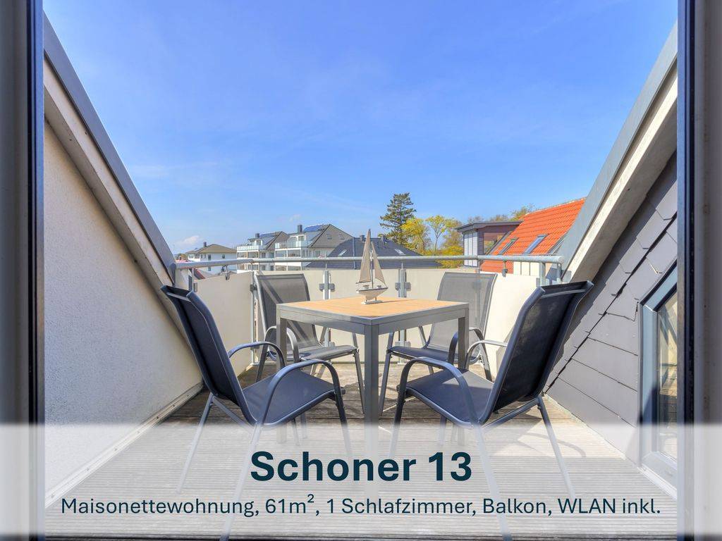 61 M² Ferienwohnung ∙ 1 Schlafzimmer ∙ 3 Gäste - Zinnowitz