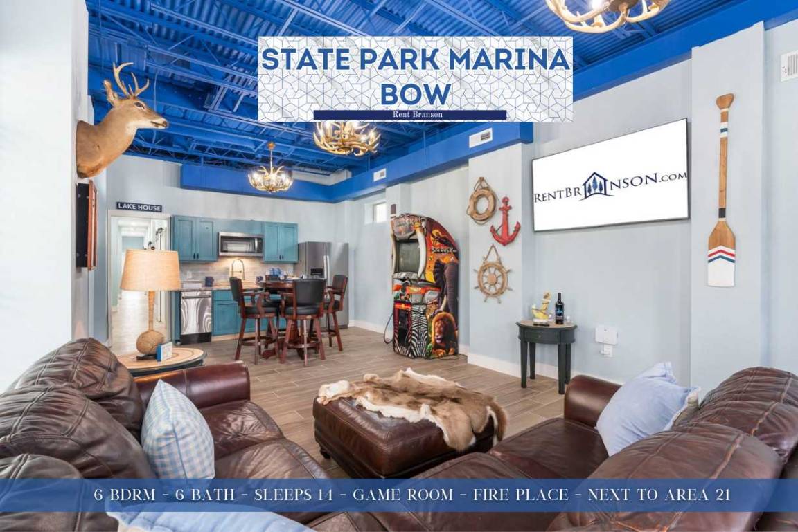 House ∙ 6 Bedrooms ∙ 14 Guests - Branson, MO