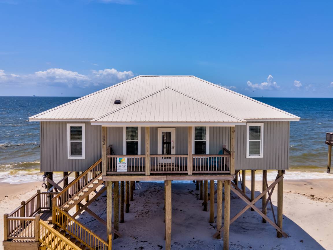 149 M² House ∙ 4 Bedrooms ∙ 10 Guests - Dauphin Island, AL