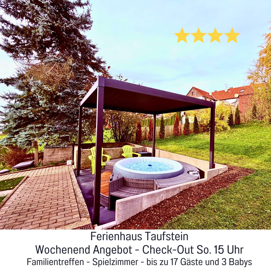 340 M² Ferienhaus ∙ 6 Schlafzimmer ∙ 17 Gäste - Lauterbach (Hessen)