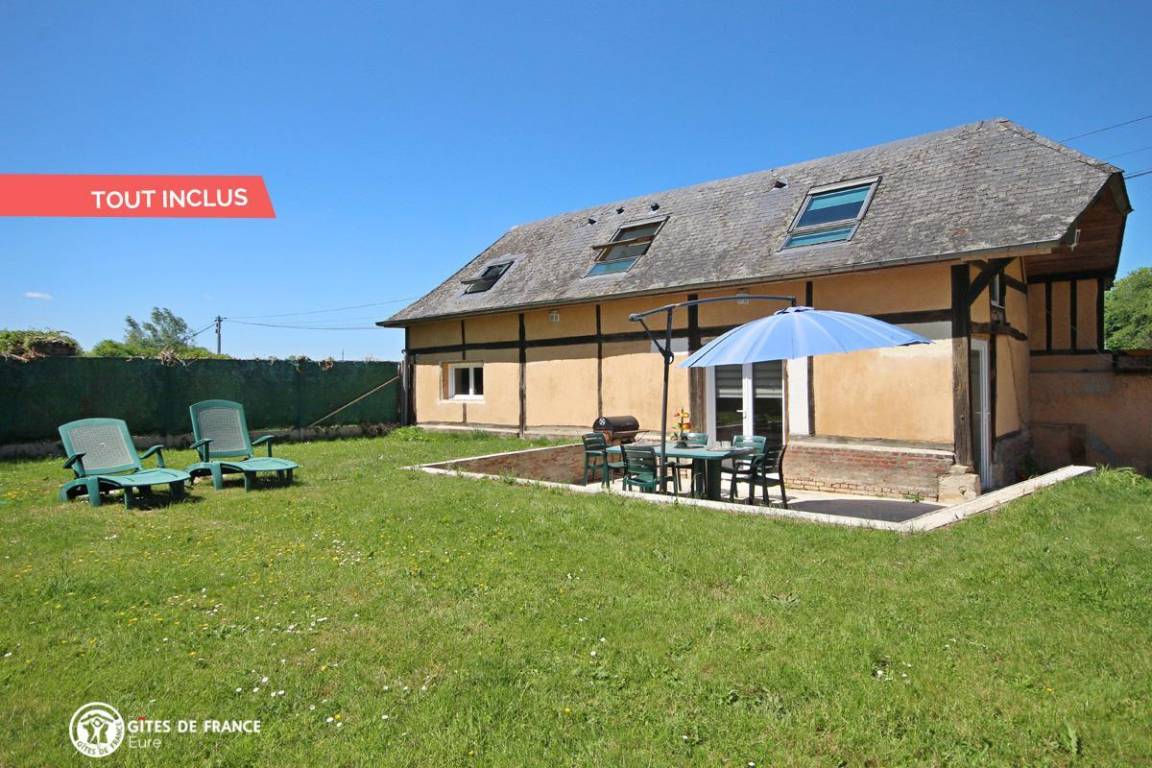 60 M² Gîte ∙ 2 Chambres ∙ 5 Personnes - Eure