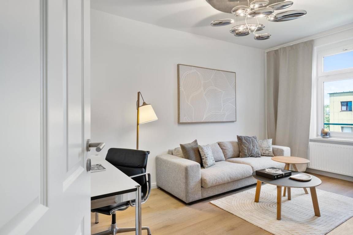 46 M² Apartamento ∙ 1 Quarto ∙ 2 Hóspedes - Hamburgo