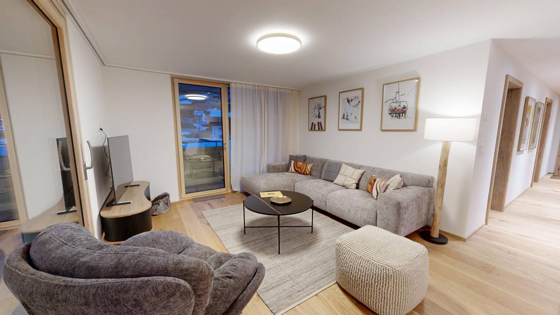 81 M² Ferienwohnung ∙ 2 Schlafzimmer ∙ 5 Gäste - Saas-Fee