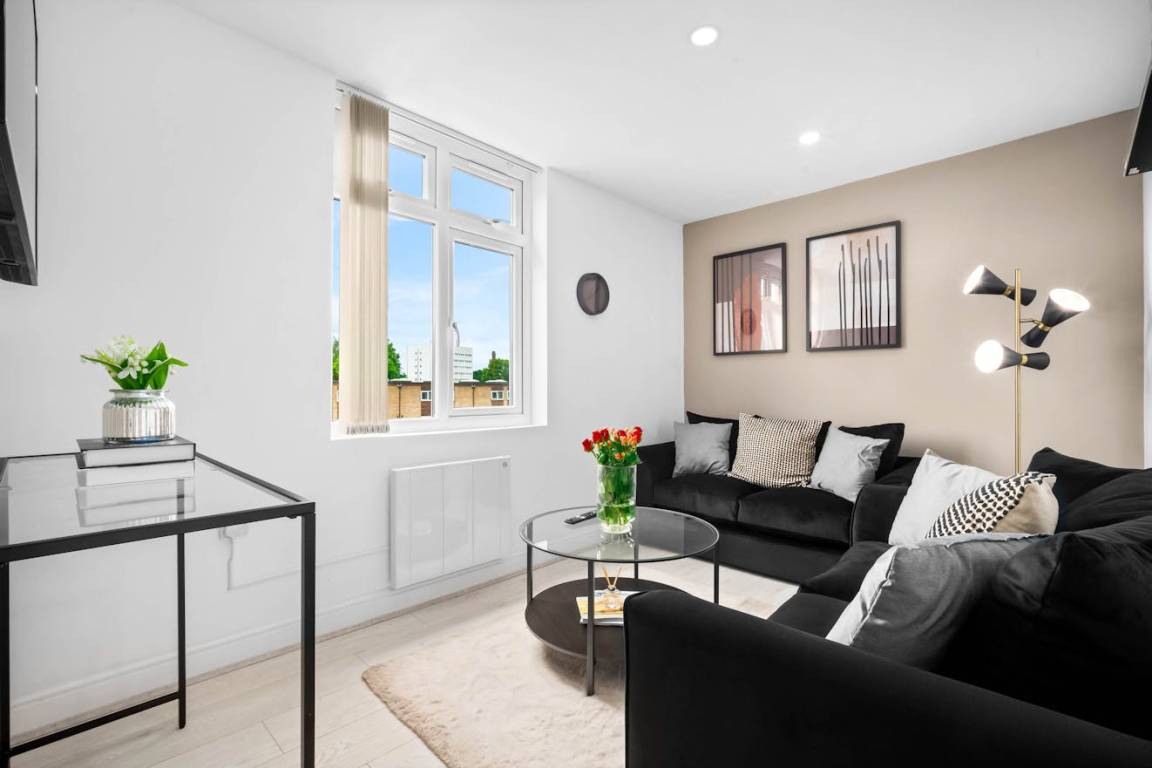 186 M² Apartamento ∙ 1 Habitación ∙ 5 Huéspedes - Estación de Birmingham New Street
