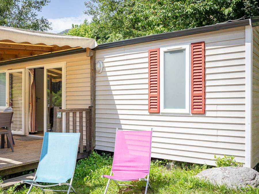 28 M² Mobil-home ∙ 2 Chambres ∙ 4 Personnes - Saint-Martin-Vésubie