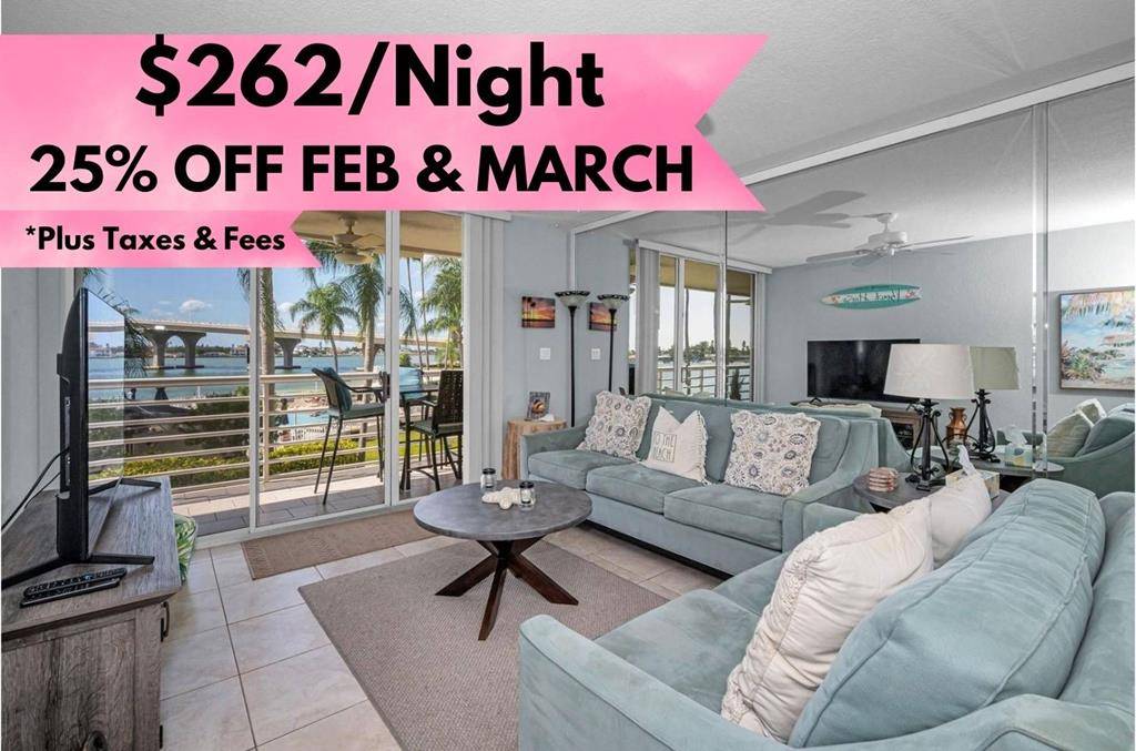 Condo ∙ 2 Bedrooms ∙ 4 Guests - St. Petersburg, FL